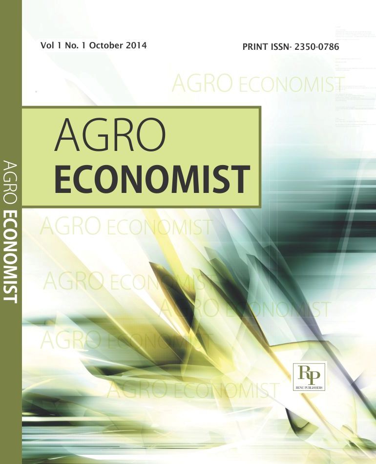 Current Issues - Agro Economist Journal